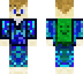 ice and water boy | Minecraft Skin