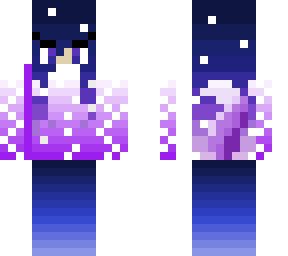 infected wolf girl | Minecraft Skin