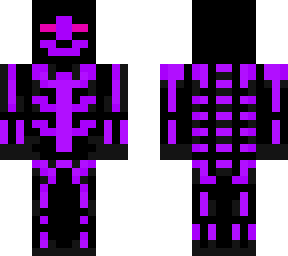 Purple Skully | Minecraft Skin