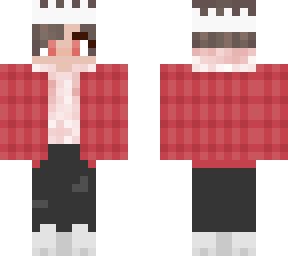 Scuffexed Red Plaid | Minecraft Skin