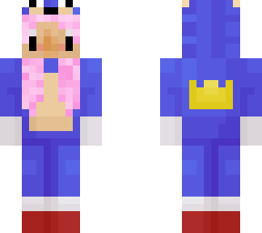 girl sonic | Minecraft Skins