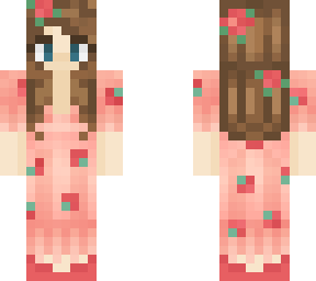 Strawberries and Cream 2 | Minecraft Skin