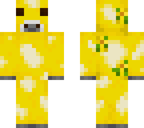 Sunflower Moobloom | Minecraft Skin
