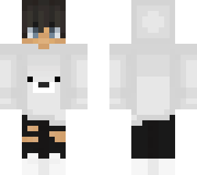 White polor bear boy | Minecraft Skin