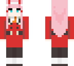 002 darling in the franxx | Minecraft Skins
