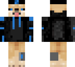Blue Ninja doge | Minecraft Skin