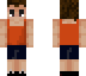 boy in tank top | Minecraft Skin