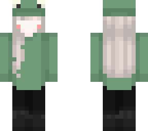 cute frog girl! | Minecraft Skin