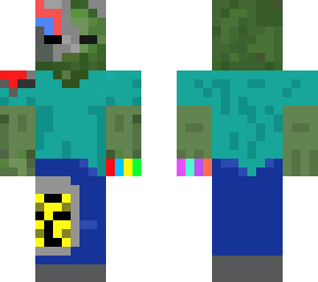 Cyborg zombie | Minecraft Skin