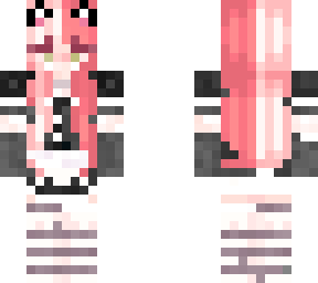 egirl maid pink | Minecraft Skin
