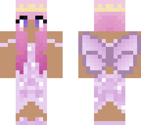 fairy princess (purple) | Minecraft Skin