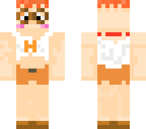 Femboy Hooter Carl Wheezer | Minecraft Skin