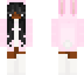 Pink bunny | Minecraft Skin