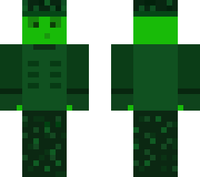 Slime soldier | Minecraft Skin