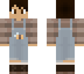 Bee Overalls- Short Hair | Minecraft Skin