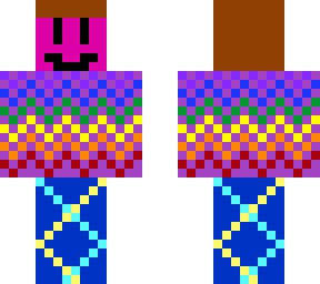 bi***ual flag | Minecraft Skin