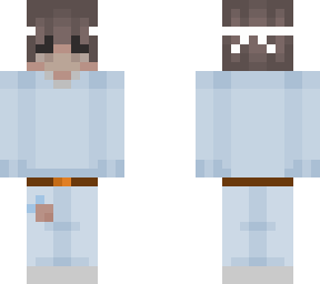 Boy with blue hoodie and jeans | Minecraft Skin