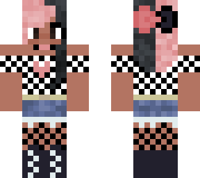 Checkered Coachella (please don't steal) | Minecraft Skin