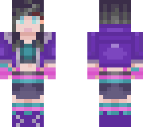 Fortnite Rox (purple ver) | Minecraft Skin
