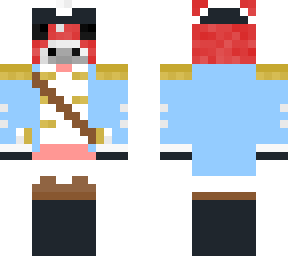 fundy lmanburg suit on a mooshroom | Minecraft Skin