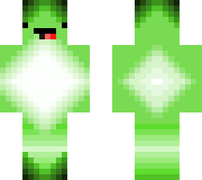Green Gradient Noob | Minecraft Skin