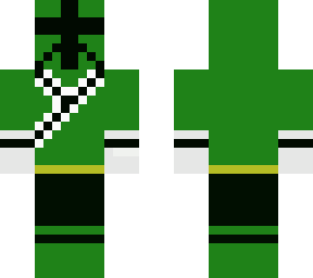 Green Power Ranger Minecraft Skins