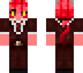 Imp Girl in Suit | Minecraft Skin