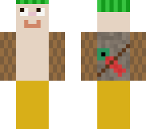 Man of log | Minecraft Skin