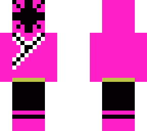 pink power ranger | Minecraft Skins