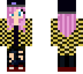 Sloth Girl with Beanie | Minecraft Skin