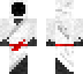White Robe Guy monk | Minecraft Skin