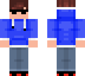 Cool antwan blue skin | Minecraft Skin