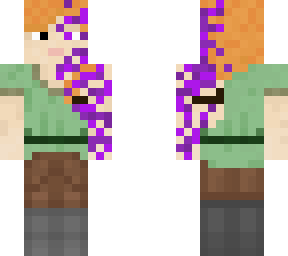 Corrupted Alex | Minecraft Skin