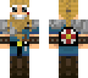 CUTE BDUBS FACE VIKING | Minecraft Skin