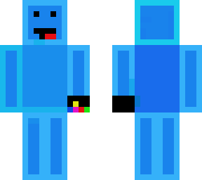 derpy blue thanos | Minecraft Skin