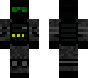 Epsilon-11 Nine Tailed Fox Commander | Minecraft Skin