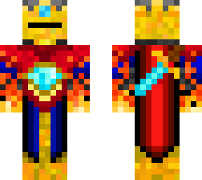 Fire King | Minecraft Skin