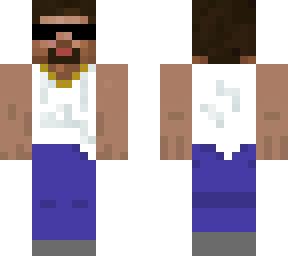 Gangsta Steve | Minecraft Skin