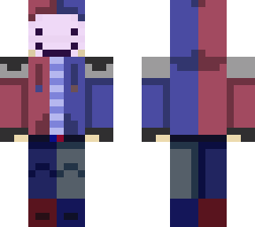 Glitch w/ Mask | Minecraft Skin