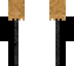 Just black an white with paper bag | Minecraft Skin