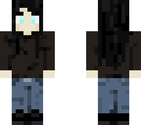 long hair guy | Minecraft Skins