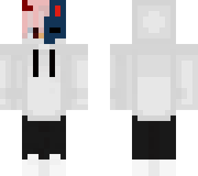 masked anime demon boy | Minecraft Skin