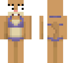 sandy cheeks | Minecraft Skin