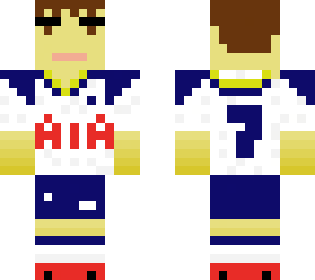 son heung min | Minecraft Skins