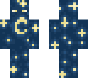 starry night (classic) | Minecraft Skin
