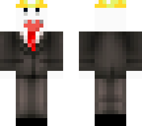 Suited King Boo | Minecraft Skin