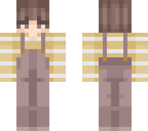 Yellow Group Skin Male | Minecraft Skin