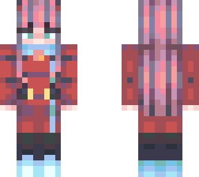 Zero Two | Minecraft Skin
