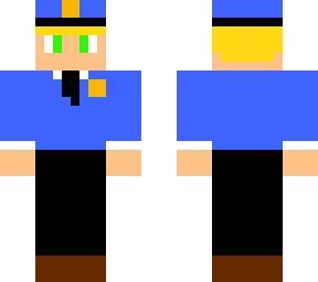 a security guard | Minecraft Skin