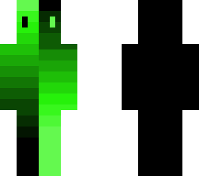 Black & Green | Minecraft Skin